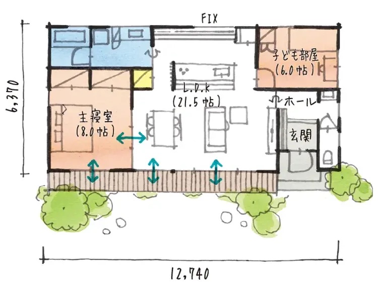 【2024年】住友林業の平屋は2000万円で建つ？価格・間取りの実例を徹底解説 | 平屋の価格と新築費用